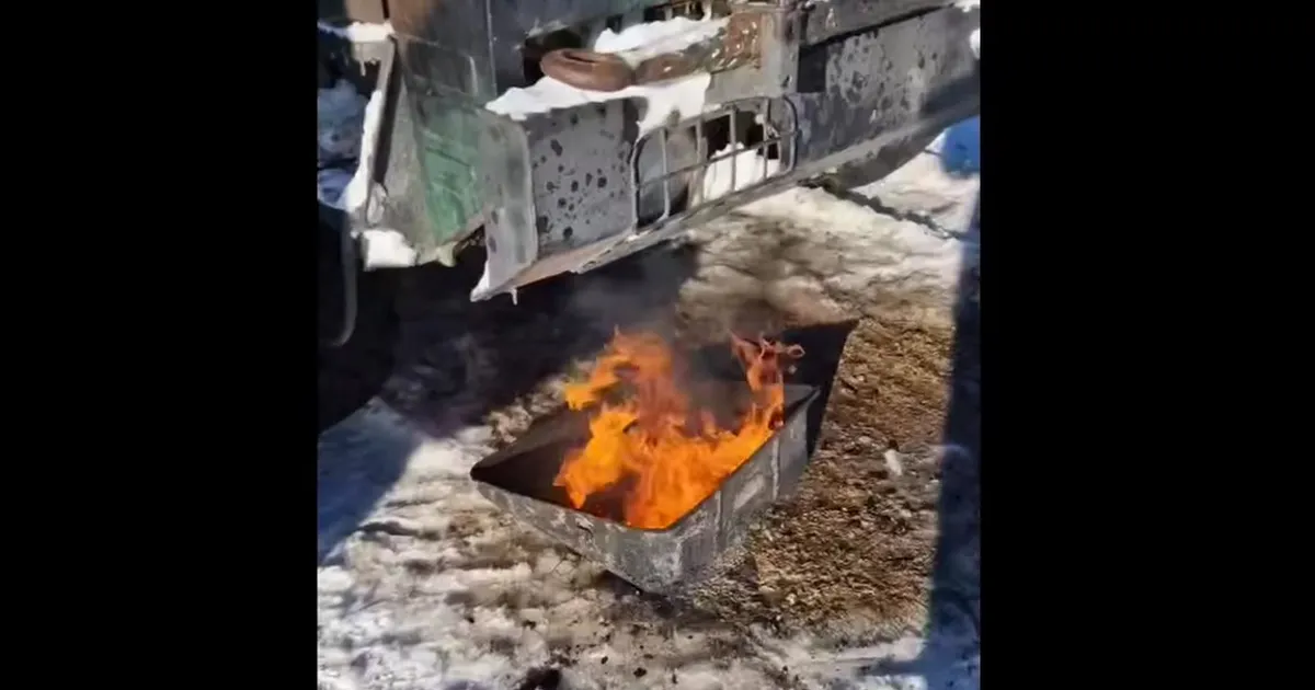 VIDEO Cum pornește „mândrețea” de camion militar românesc DAC iarna la ...