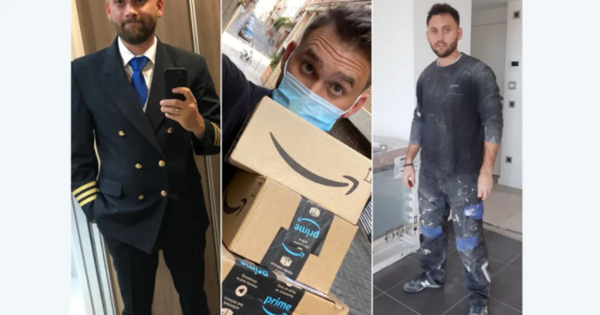 Criza COVID Un pilot de Boeing și-a schimbat uniforma cu cea de zugrav ...