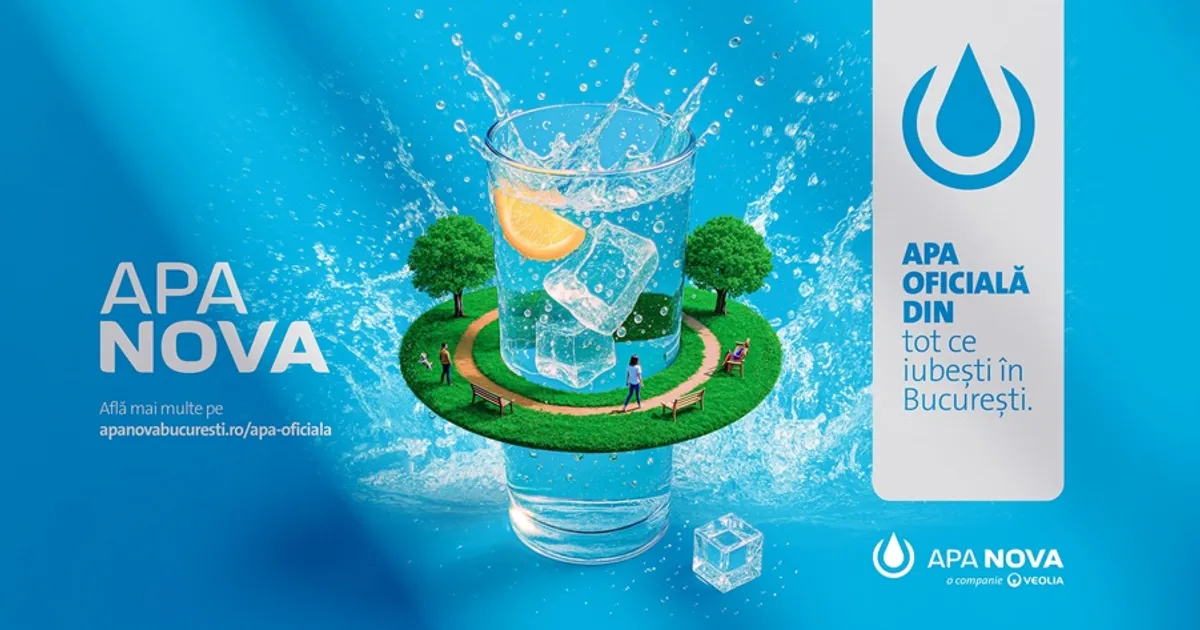 Apa Nova lansează campania „Apa oficială din tot ce iubești în ...