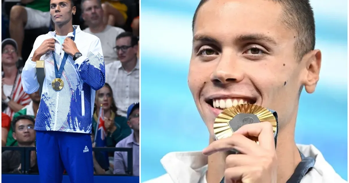 David Popovici, SUPEREROU în echipament de înot pentru 11 copii cu ...