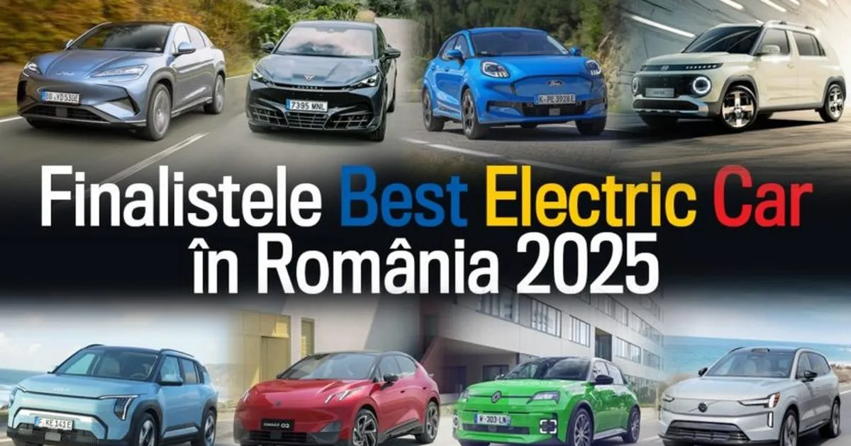 Best Electric Car in Romania 2025: Juriul a desemnat cele 8 mașini ...