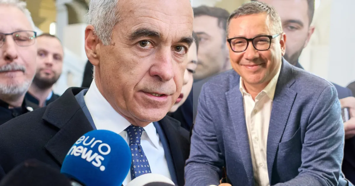 Ponta refuză un tandem cu Calin Georgescu pe care îi crede ...