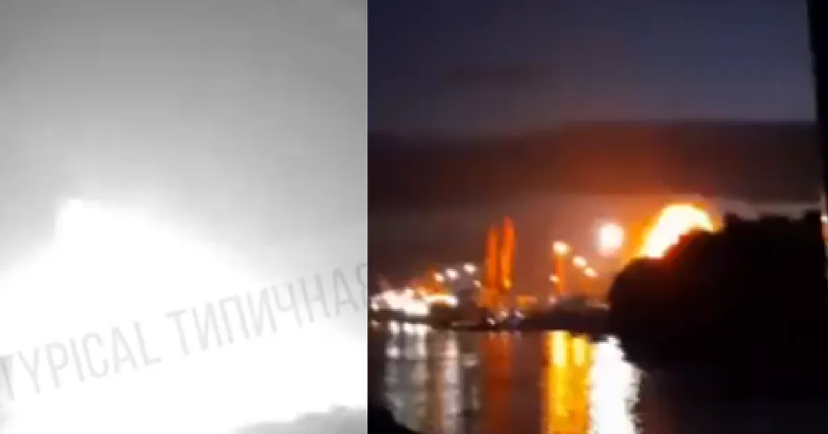 VIDEO Surse: Un depozit românesc de petrol din portul ucrainean Reni ...