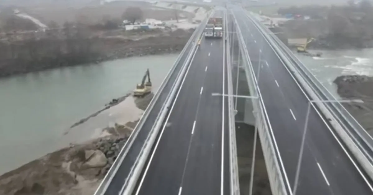 VIDEO Noul pod peste râul Tisa de 25.000.000 €, dintre România și ...