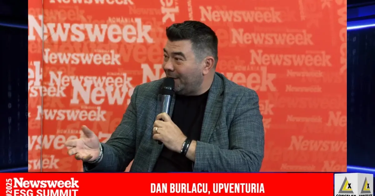 VIDEO Dan Burlacu, UpVenturia: Binele nu e absent. Prin ESG, are nevoie ...