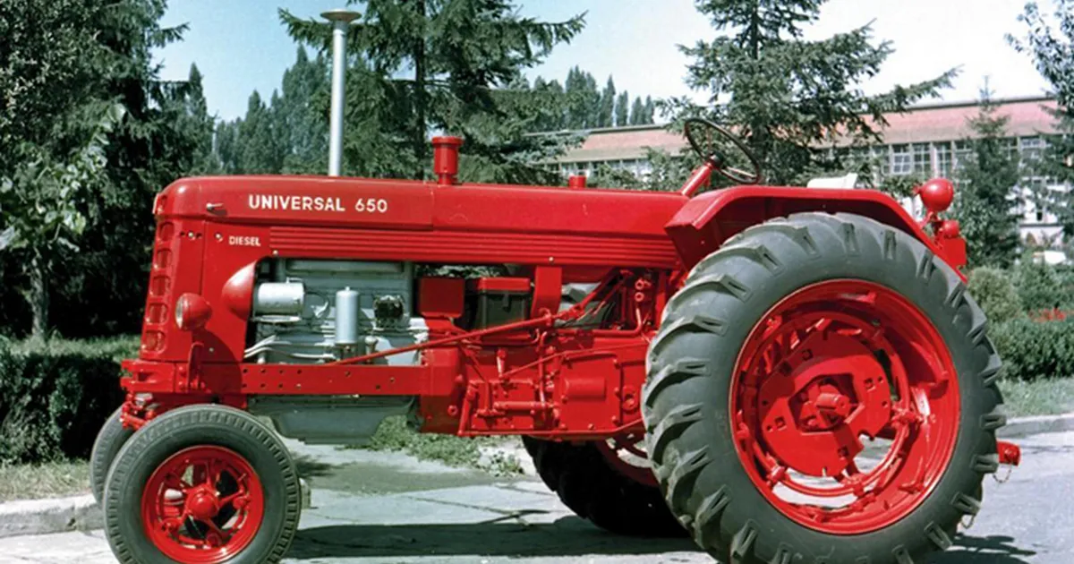 Tractorul românesc U650, medaliat cu aur, acum 60 de ani, în Germania ...