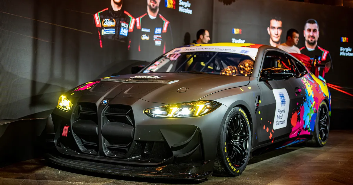 Prima echipă 100% românească ia startul în GT4 European Series, la 11. ...