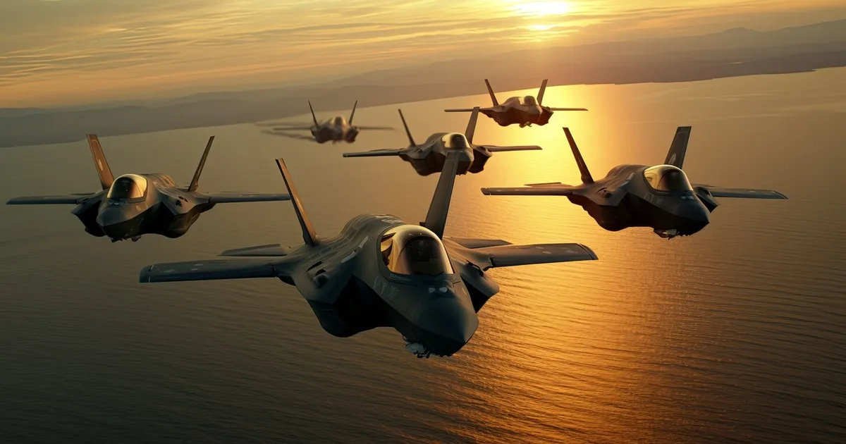 Vikingii trimit avioanele de război F-35 în coasta Rusiei. Misiune ...